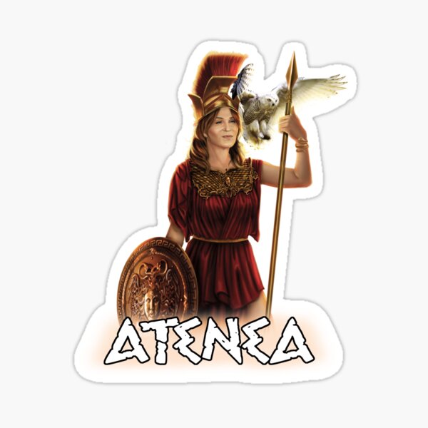 "Athena" Sticker for Sale by NROArteDigital | Redbubble