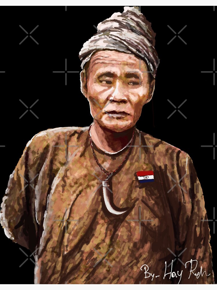 "Karenni Kay Poe Du " Sticker by Karenni | Redbubble