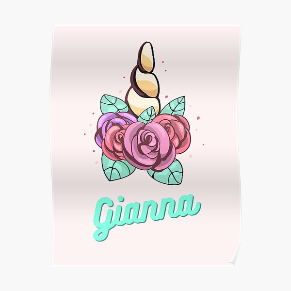 Gianna Posters | Redbubble