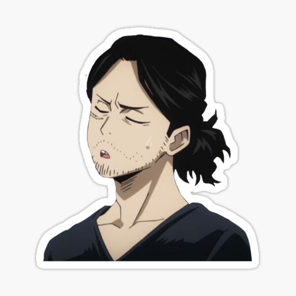 "Aizawa " Sticker by KassV1019 | Redbubble