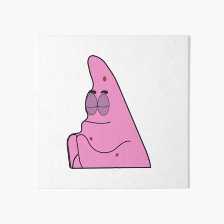 "Praying Patrick Meme" Art Board Print for Sale by OnlysuperDesign ...
