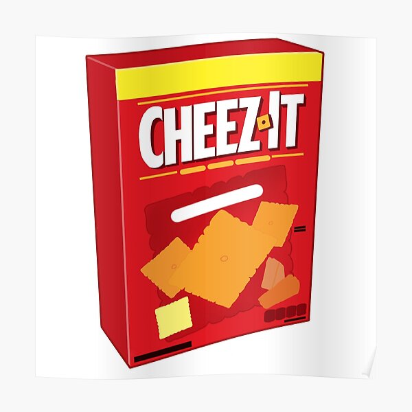 Cheez It Posters | Redbubble