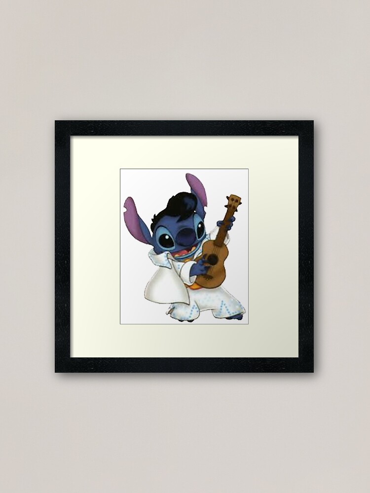 "Elvis stitch" Framed Art Print for Sale by James022 | Redbubble