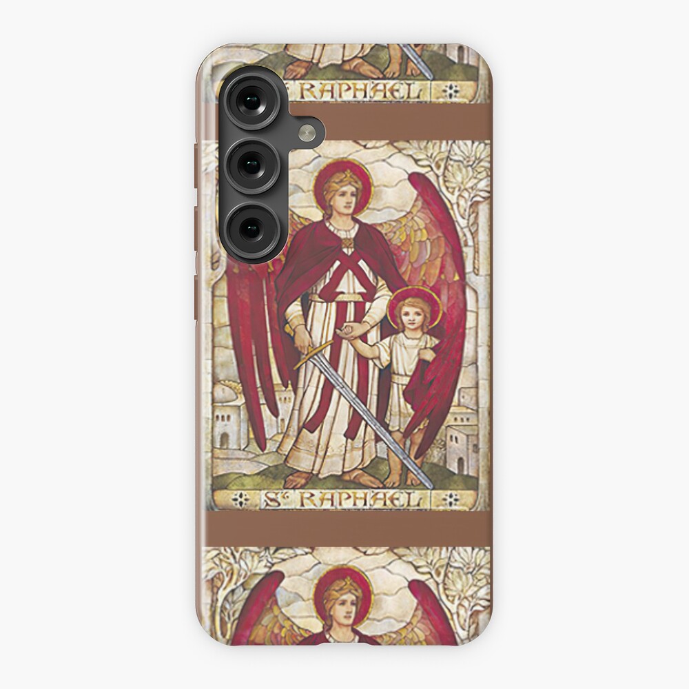 "St Raphael Rafael Angel Catholic Saint Archangel" Poster for Sale by ...