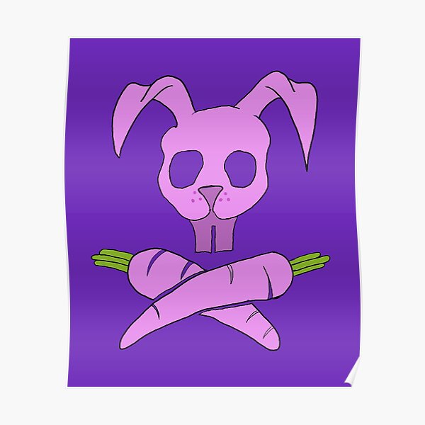 "Doom Bunny" Poster by MasPalitos | Redbubble