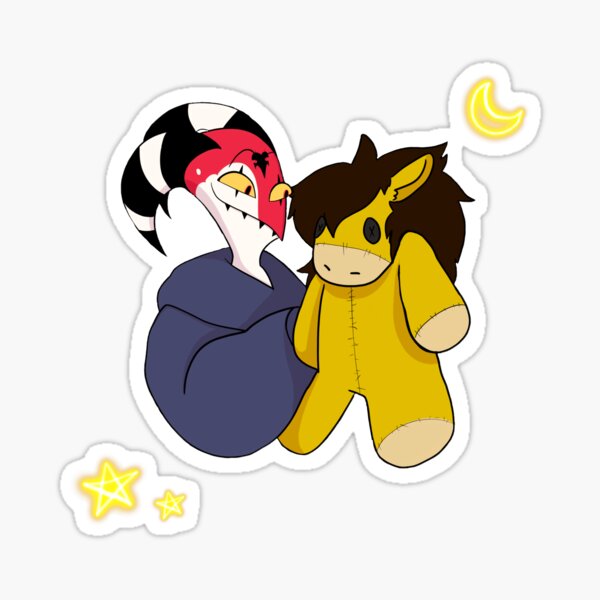 "Blitzo Helluva Boss Sticker Pack" Sticker for Sale by sailor-sketches ...