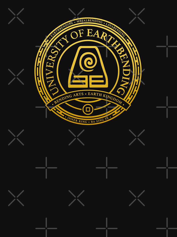 "ATLA University of Earthbending: Avatar Inspired-Design" T-shirt for ...