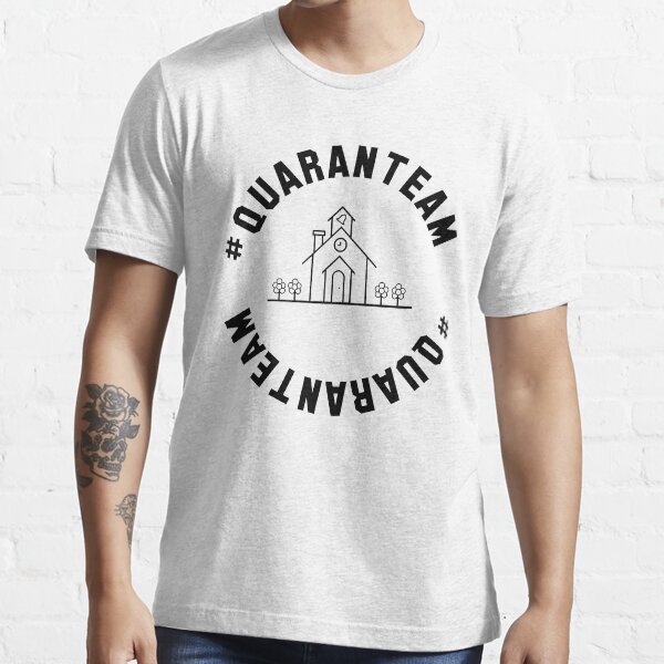 "#Quaranteam-school-house" T-shirt by FactsnFeels | Redbubble