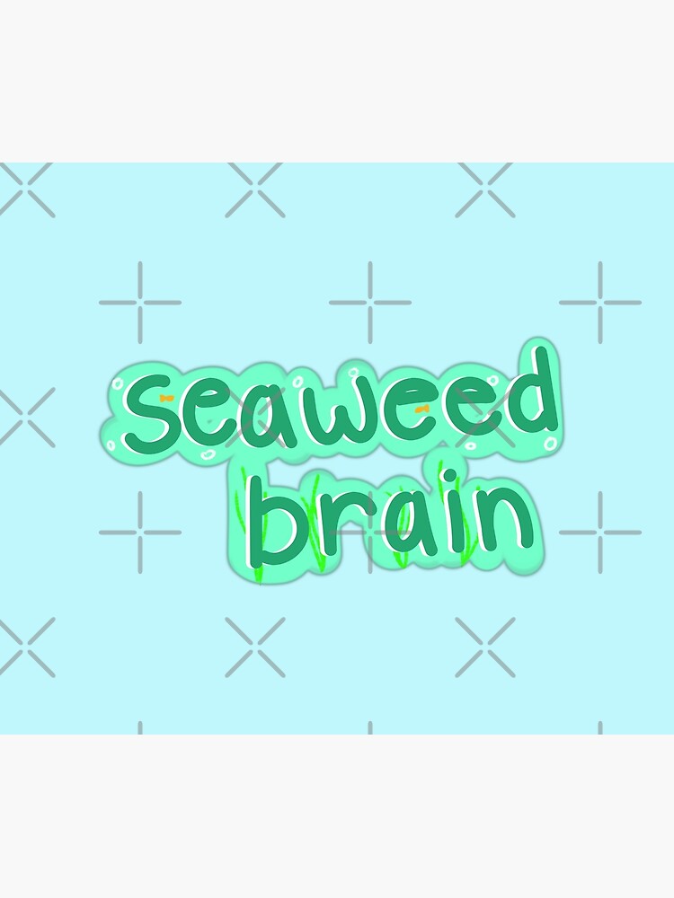 "Seaweed Brain" Poster by katienacho | Redbubble