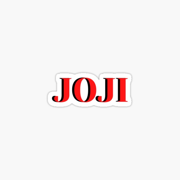 "joji name sticker" Sticker for Sale by gissellemarie17 | Redbubble