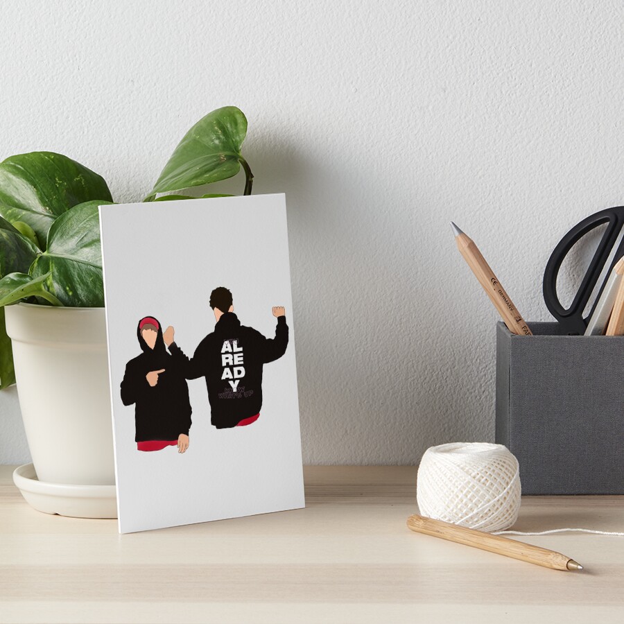 "kian and jc" Art Board Print by miavanessa13 | Redbubble