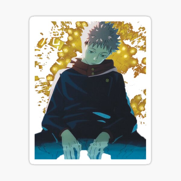 "Jujutsu Kaisen ''YUUJI'' V1" Sticker for Sale by riventis66 | Redbubble