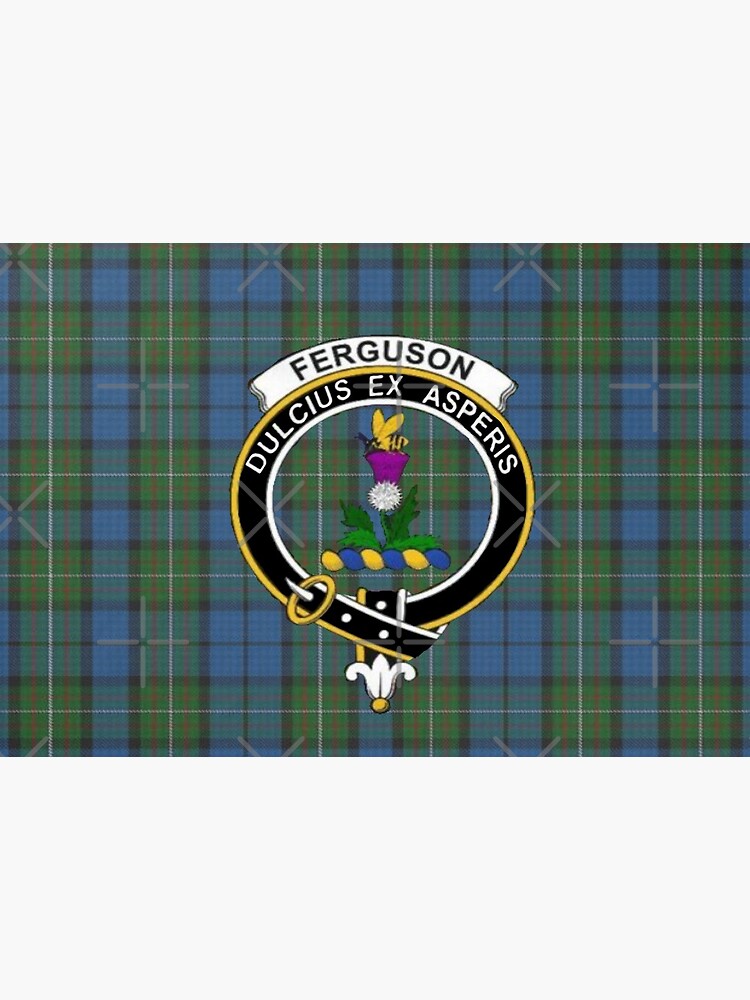 "Scottish Ferguson Clan Tartan Crest" Mask for Sale by Kallaza | Redbubble