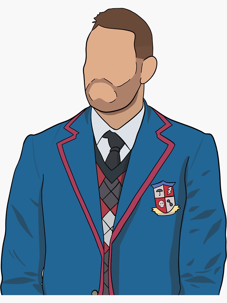 Pegatina Pegatina De Luther Umbrella Academy De Seanlbgl Redbubble