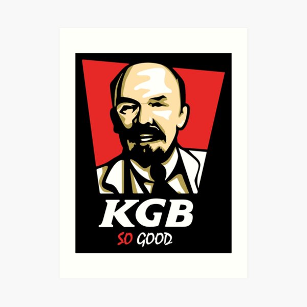 "Kgb Kfc" Art Print for Sale by DrivingAviation | Redbubble
