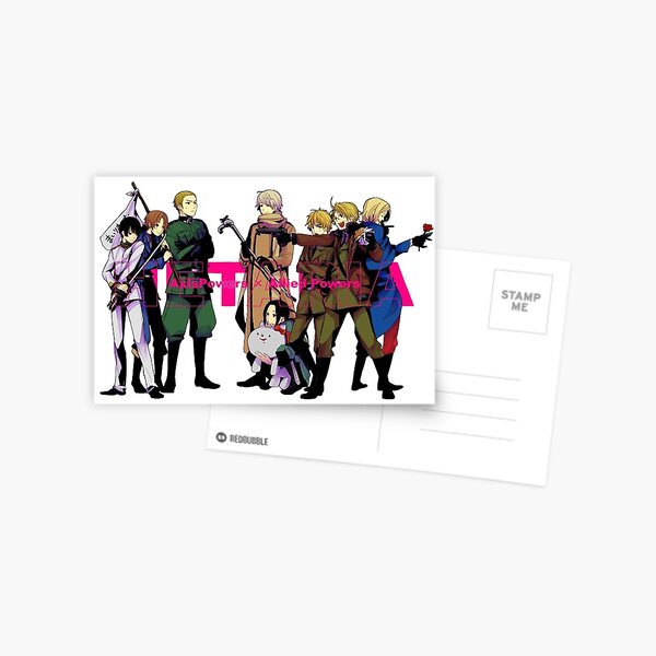 Axis Powers Postcards | Redbubble