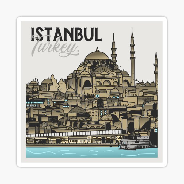 Istanbul Stickers | Redbubble