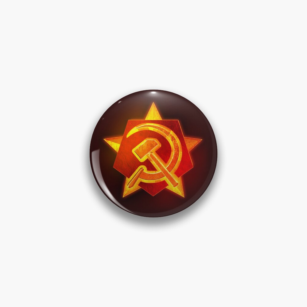 "Command and Conquer Red Alert - Soviet Logo" Pin for Sale by ...
