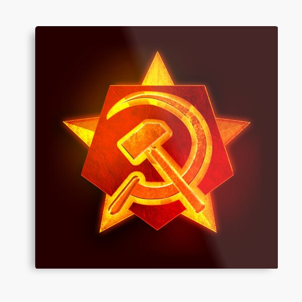 "Command and Conquer Red Alert - Soviet Logo" Metal Print for Sale by ...