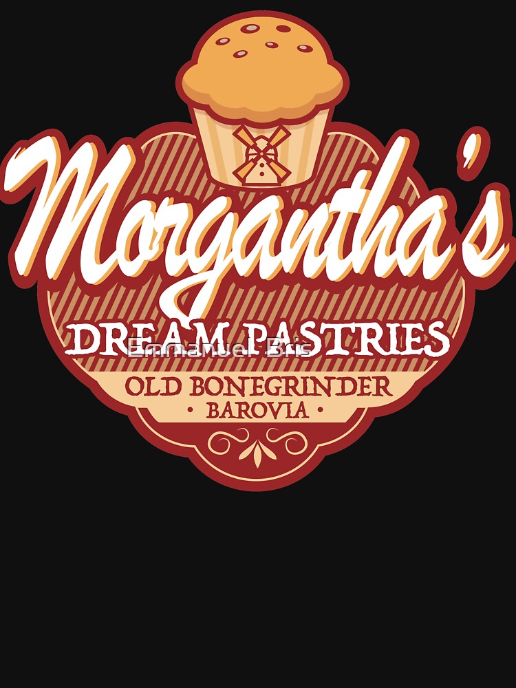 "Morgantha's Dream Pastries" T-shirt for Sale by Aftalnoran | Redbubble ...