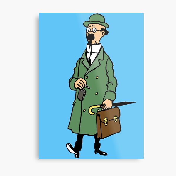 Professor Calculus Metal Prints | Redbubble