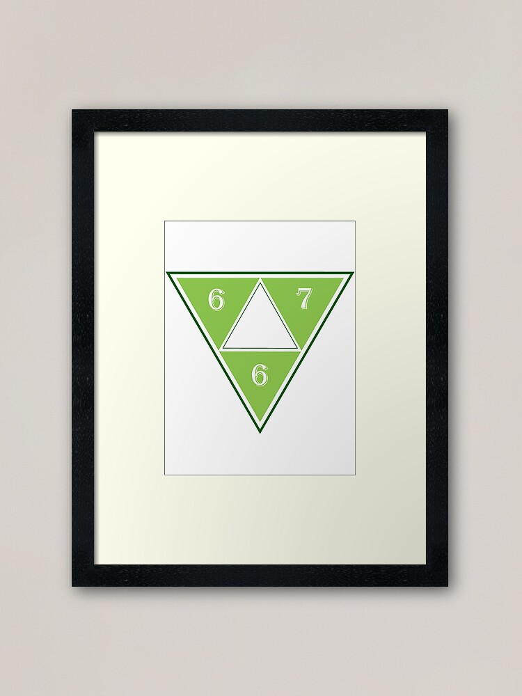 "667 Logo" Framed Art Print by U-design | Redbubble