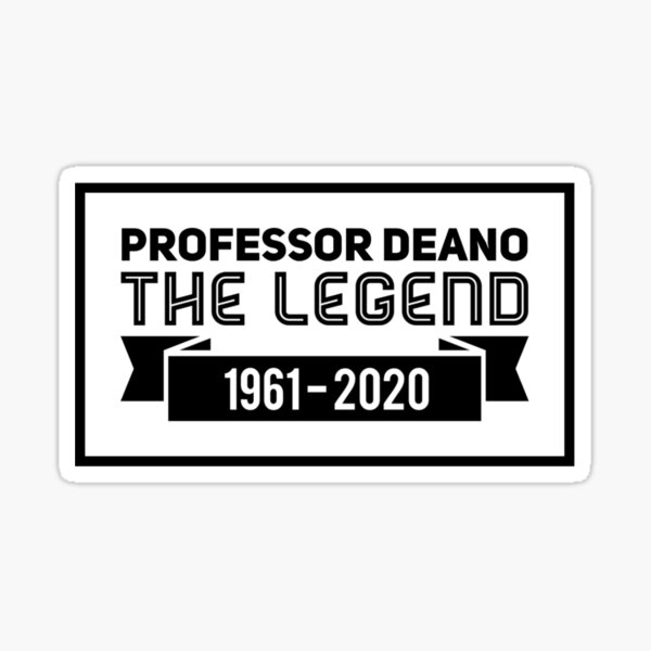 Pegatina «El profesor Deano, una verdadera leyenda y incondicional del ...