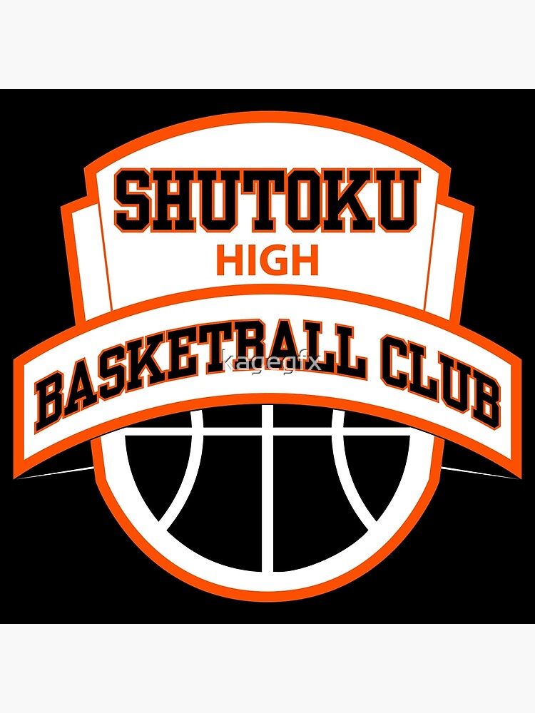 "Shutoku High - Basketball Club Logo" Poster by kagegfx | Redbubble
