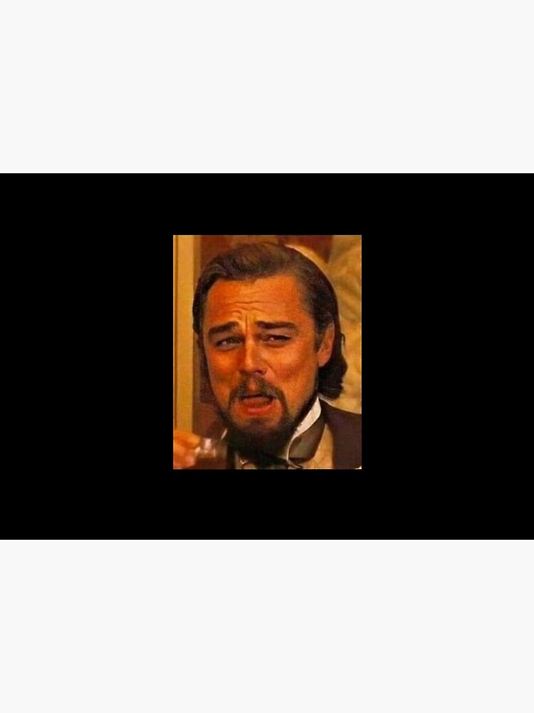 "Leonardo Dicaprio Django Laughing Meme" Mask for Sale by ...