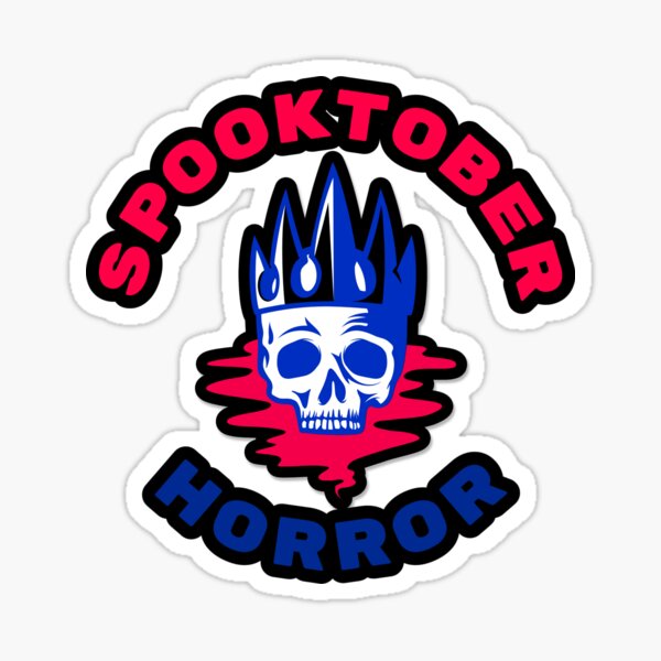 "Spooktober horror " Sticker by Leafstuff | Redbubble