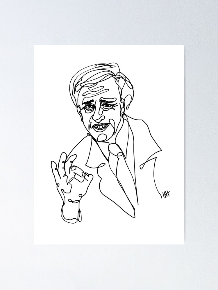 "Alan Partridge portrait AHA" Poster for Sale by hannaleetidd | Redbubble