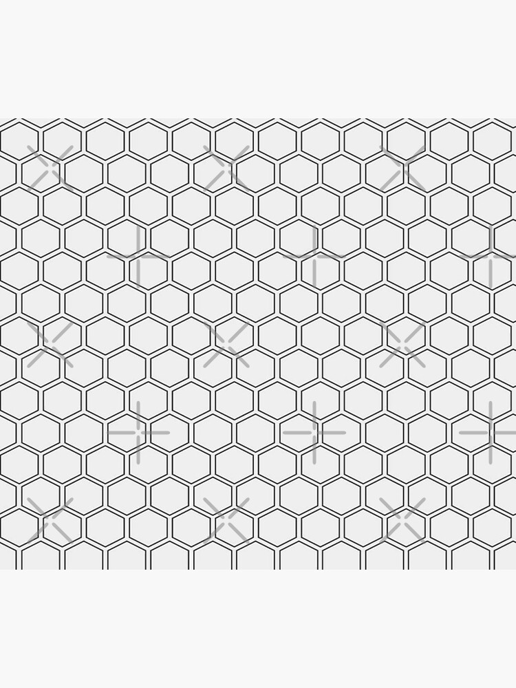 "benzene ring pattern " Sticker by SusmitaShil | Redbubble