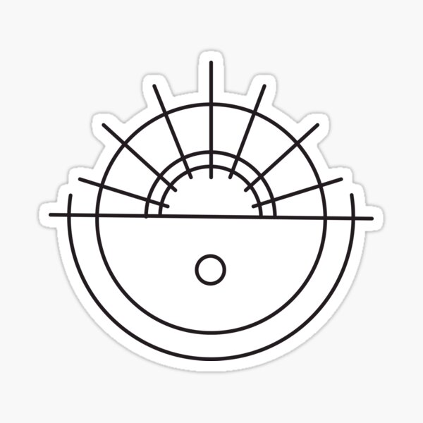 "Sign of Fantasy - Howl Magic" Sticker for Sale by Object95 | Redbubble