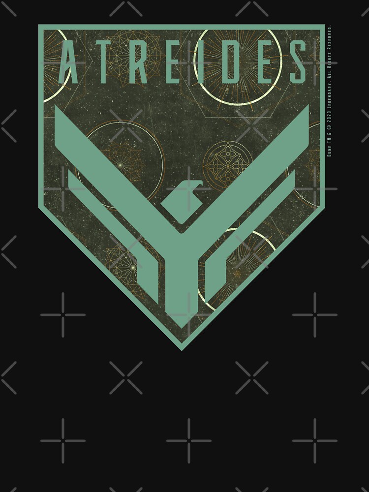 "Dune - House Atreides Badge (Light Pattern) -" T-shirt by Printerially ...