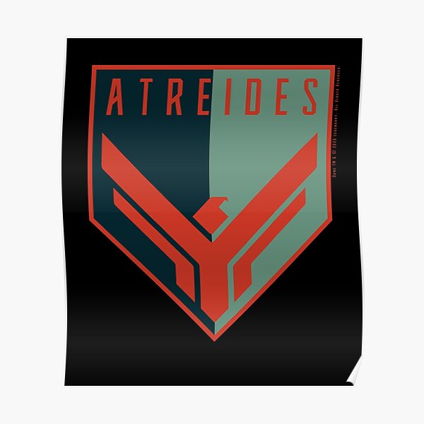 "Dune - House Atreides Badge (Classic) -" Poster by Printerially ...