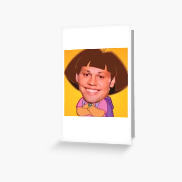 "Noah Neck Dora the Explorer" Greeting Card for Sale by ec9999 | Redbubble