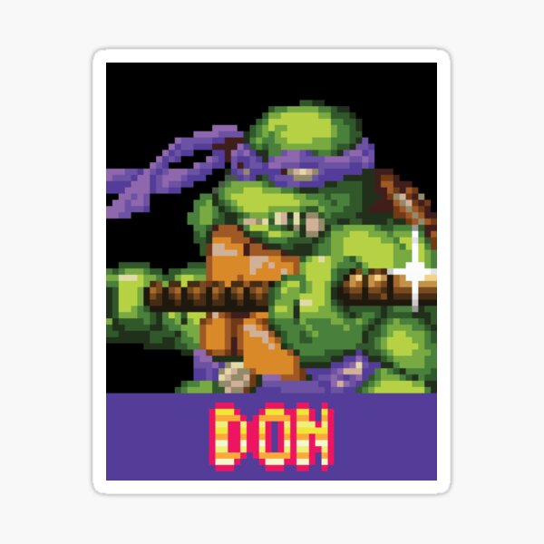 "TMNT Don" Sticker for Sale by inotyler | Redbubble