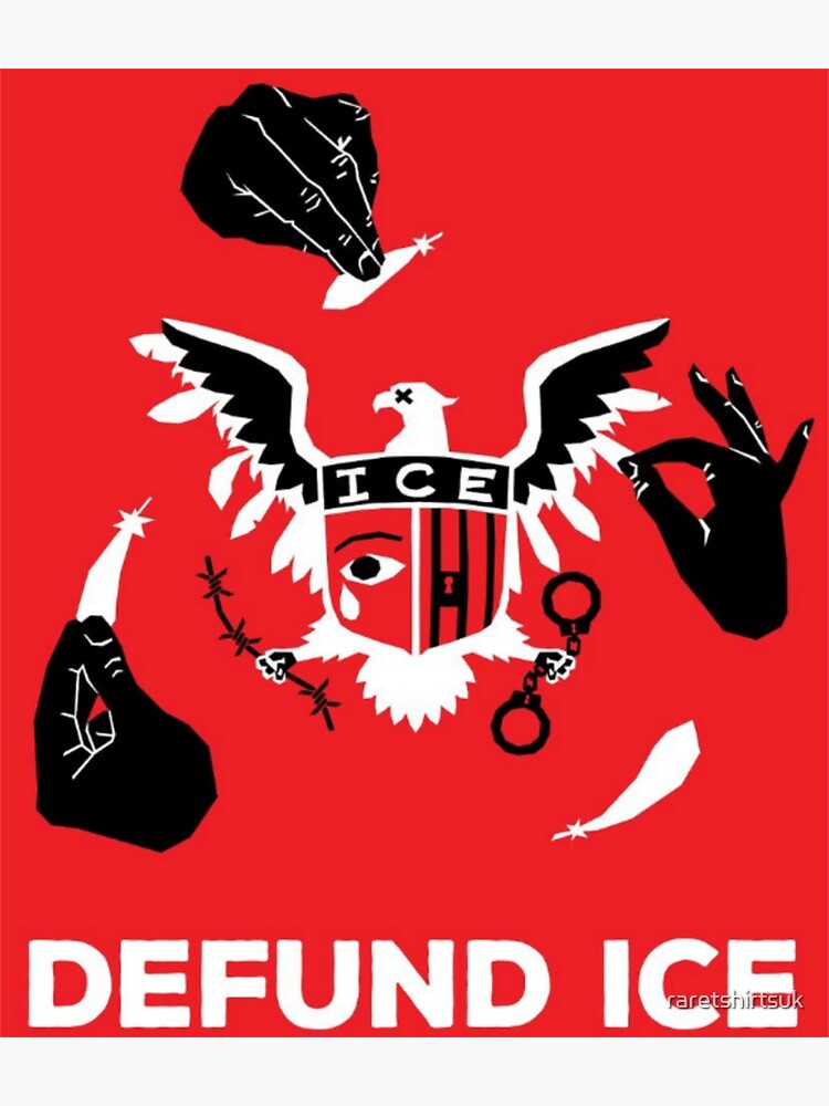 "Defund ICE - Pro Immigration & Anti Racism 2020" Sticker by ...