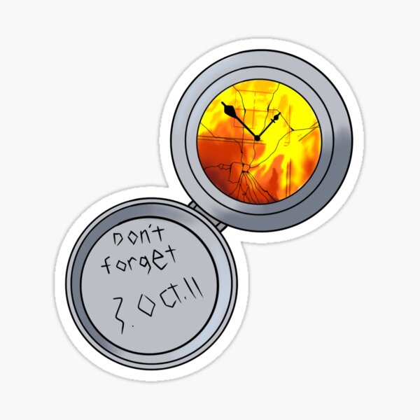 "don’t forget" Sticker for Sale by averysart | Redbubble