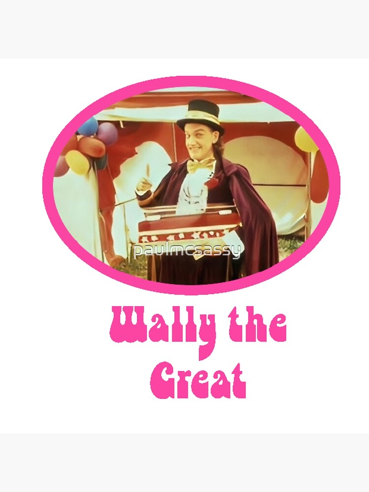 "Wally the Great (70's Style)" Poster for Sale by paulmcsassy | Redbubble