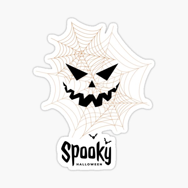 "Spooky Halloween" Sticker for Sale by olafekry | Redbubble