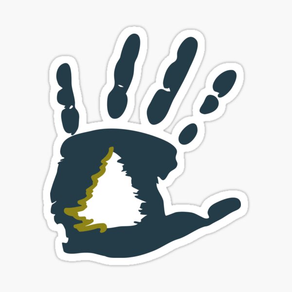 "The Artists Hand Logo" Sticker for Sale by theartistshand | Redbubble