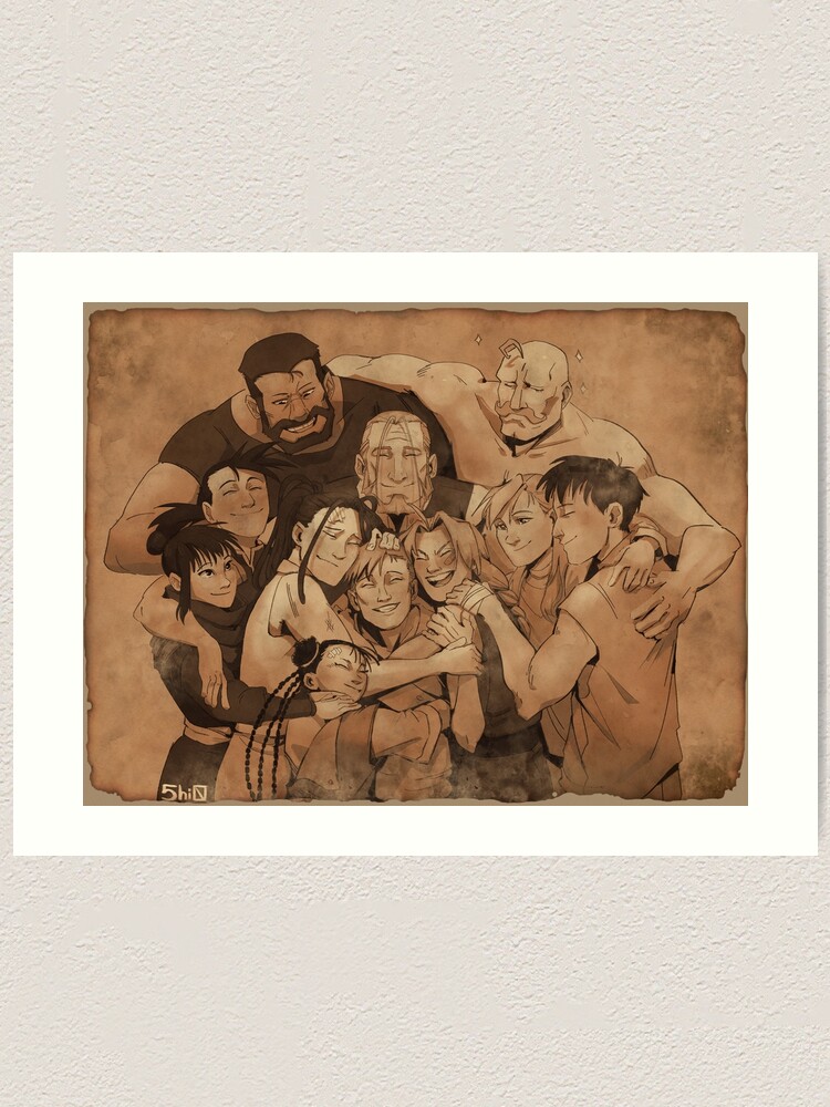 "October 3rd (FMA) - Sepia" Art Print for Sale by 5hi0-art | Redbubble