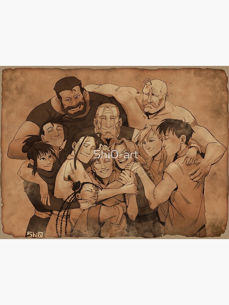 "October 3rd (FMA) - Sepia" Art Print for Sale by 5hi0-art | Redbubble