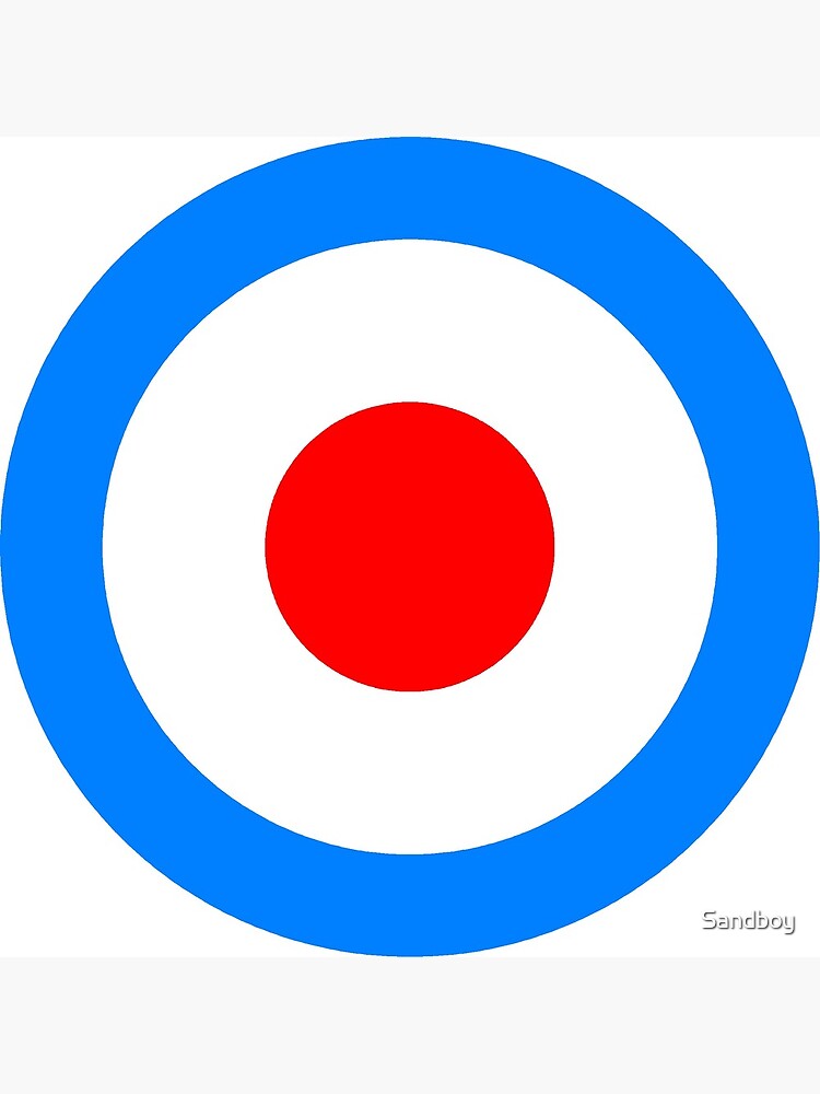 "Mod Target" Art Print for Sale by Sandboy | Redbubble