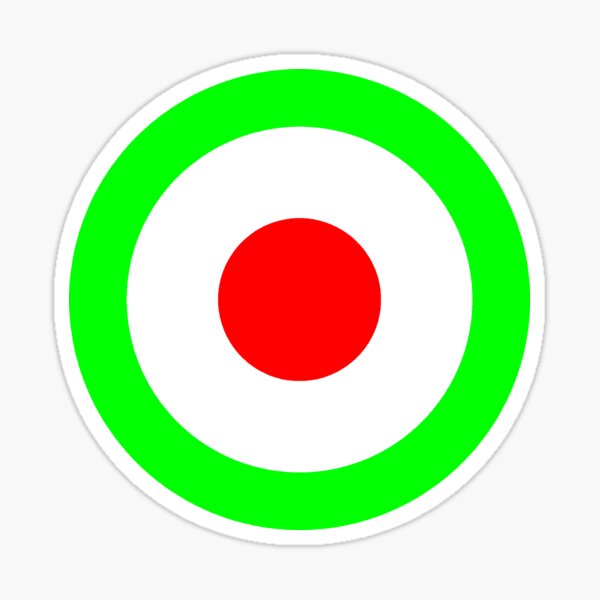 "Italian Mod Target" Sticker for Sale by Sandboy | Redbubble