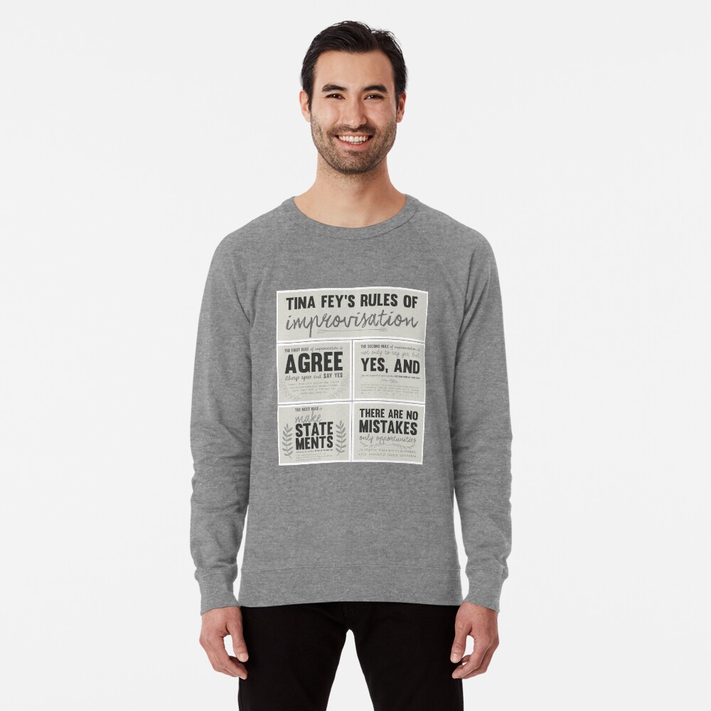 "Tina Fey's rules of improvisation" Poster for Sale by Lidia Creus ...