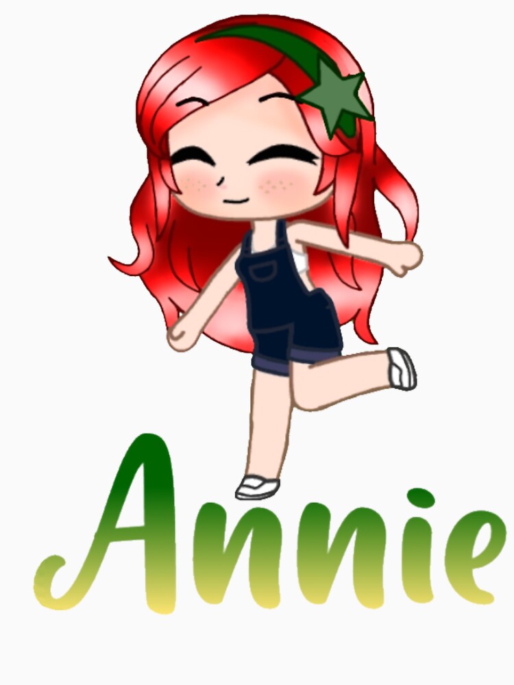 Camiseta «Annie Flicker (cian)» de GachaBlossom | Redbubble