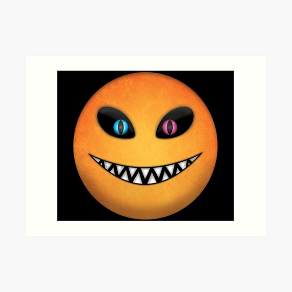 "Monster Smiley Face " Art Print for Sale by gamerarts | Redbubble