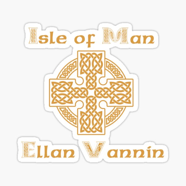 "Ellan Vannin" Sticker for Sale by manxhaven | Redbubble